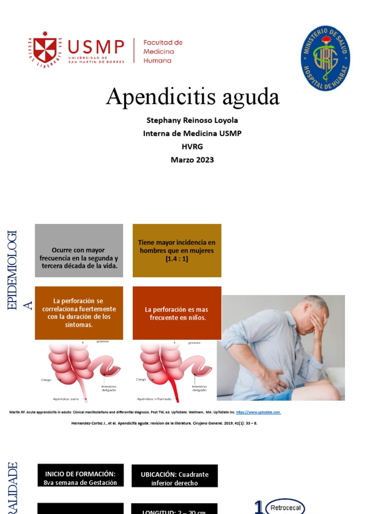 Apendicitis Aguda | PDF | Enfermedades y trastornos | Emergencias Médicas