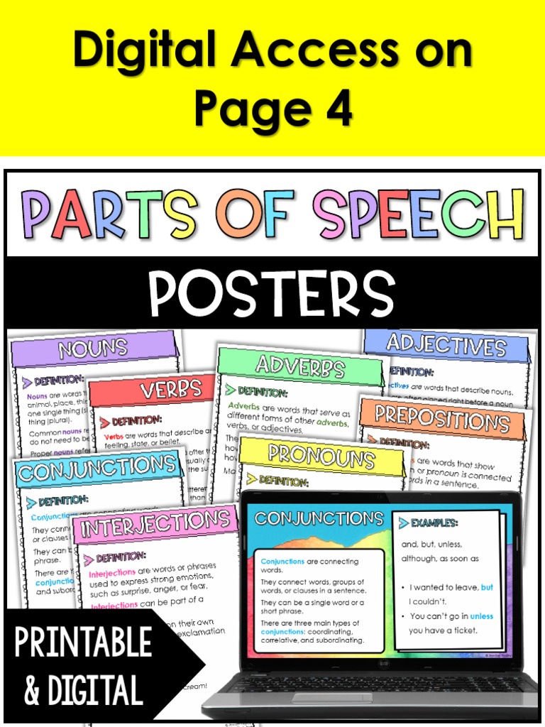 Parts of Speech | PDF | Part Of Speech | Noun