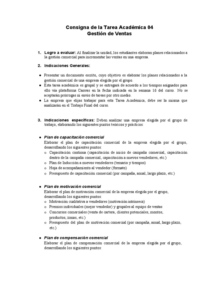 GC A50n Consigna Ta4 21c1m | PDF | Presupuesto | Business