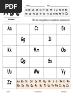 ABC Chart | PDF