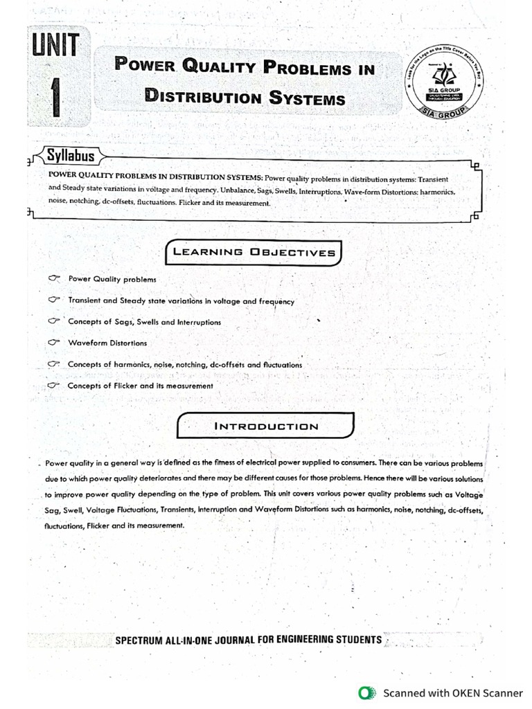 Power Quality Factor (PQF) | PDF