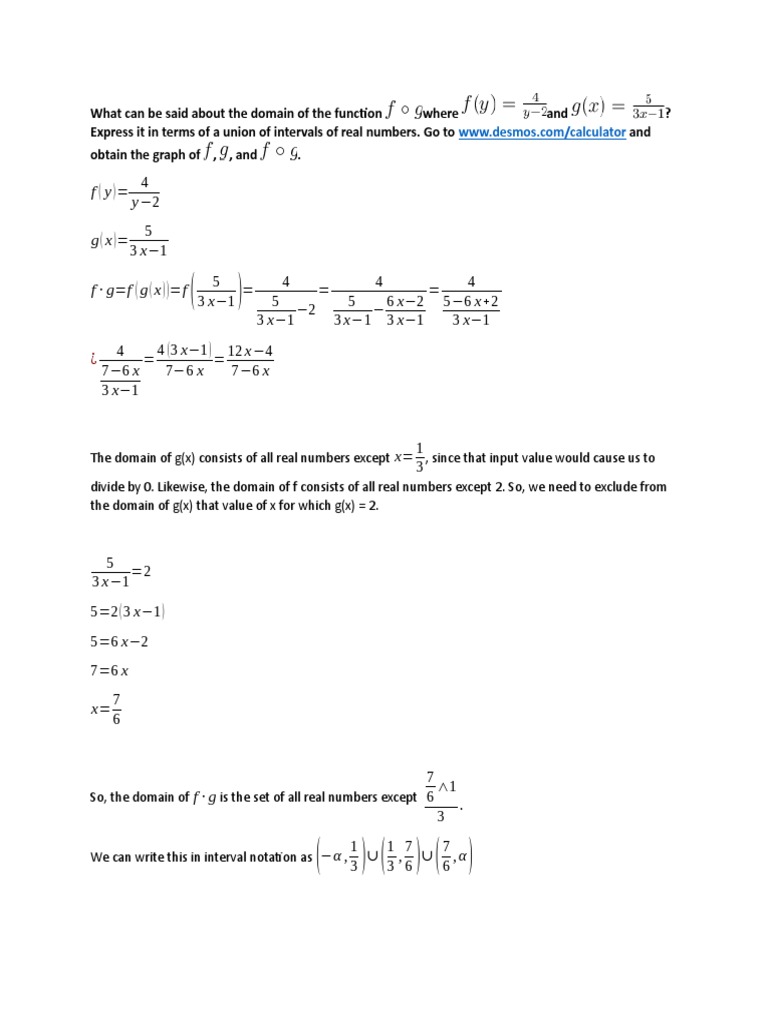 Written Assignment Unit 4 Math | PDF | Function (Mathematics) | Analysis