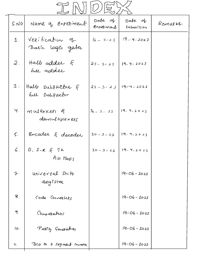 Vlsi Lab Record | PDF | Electronic Design | Electronics Vlsi Lab Record | PDF | Electronic Design | Electronics