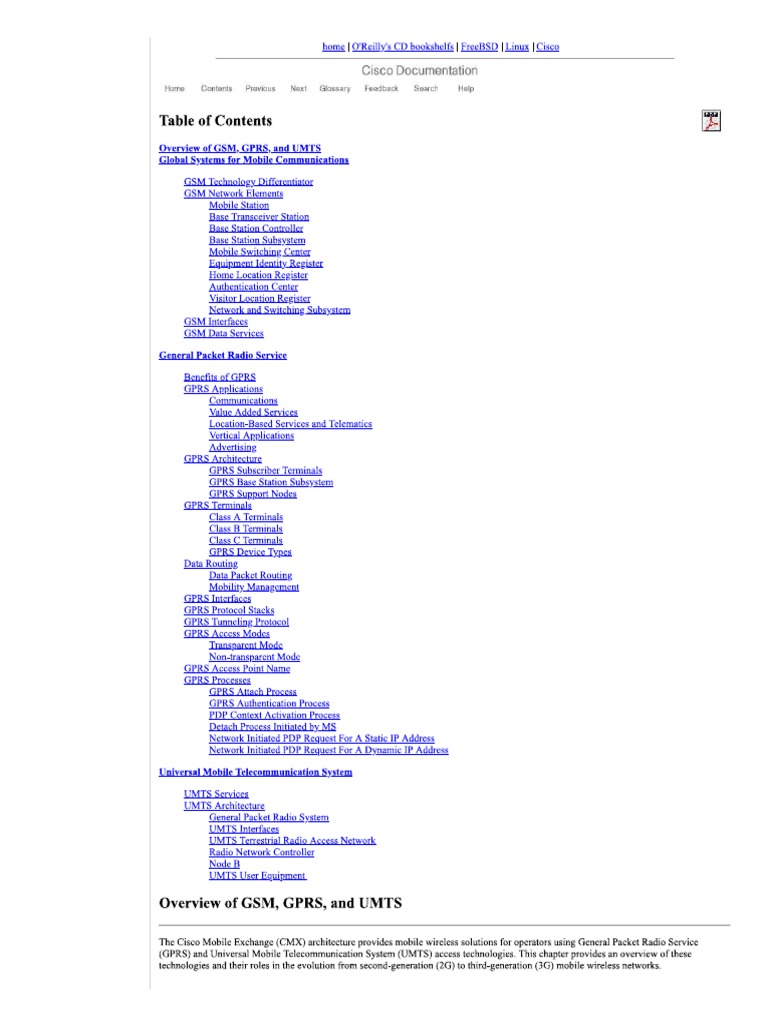 GSM Interfaces | PDF