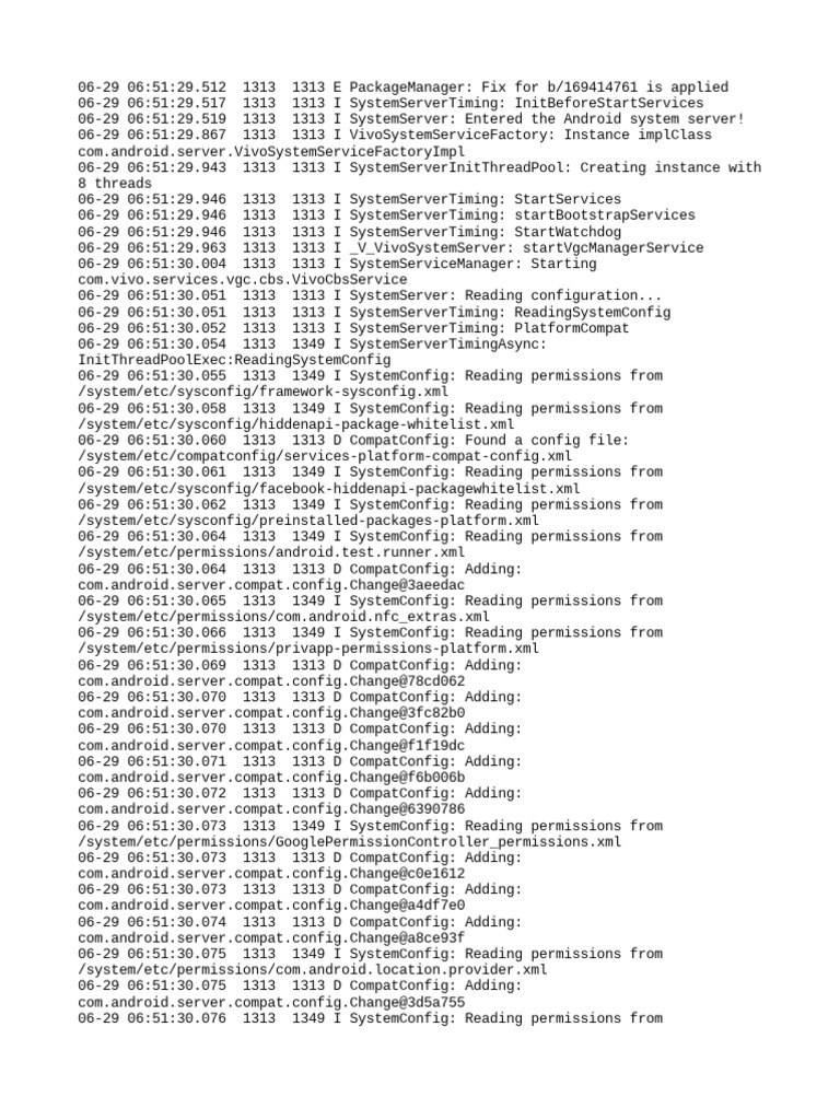 Log | PDF | Information Technology Management | Operating System Technology