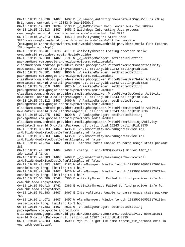 Log | PDF | System Software | Data Management
