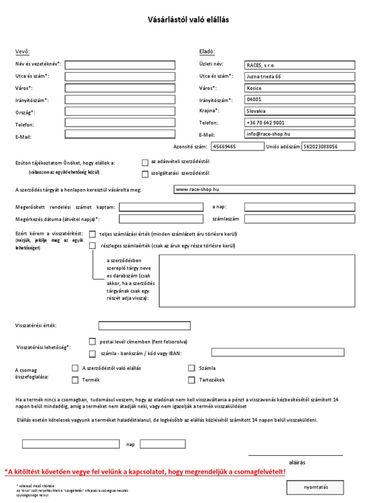 Vasarlastol Valo Elallas | PDF