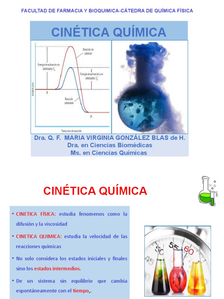 Teoria 7. Cinetica Quimica-23 (1) | PDF | Cinética química | Velocidad de reacción