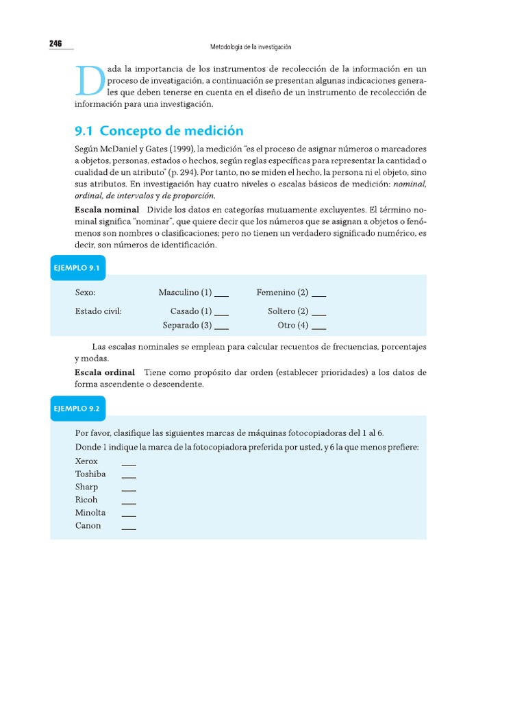 Metodologia de La Investigacion 2 | PDF