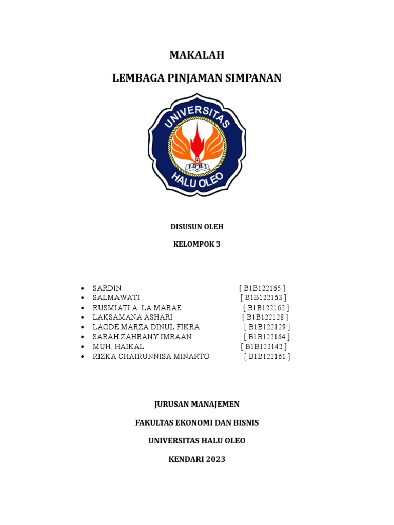 Makalah LPS Kelompok 3 (BLKL) | PDF