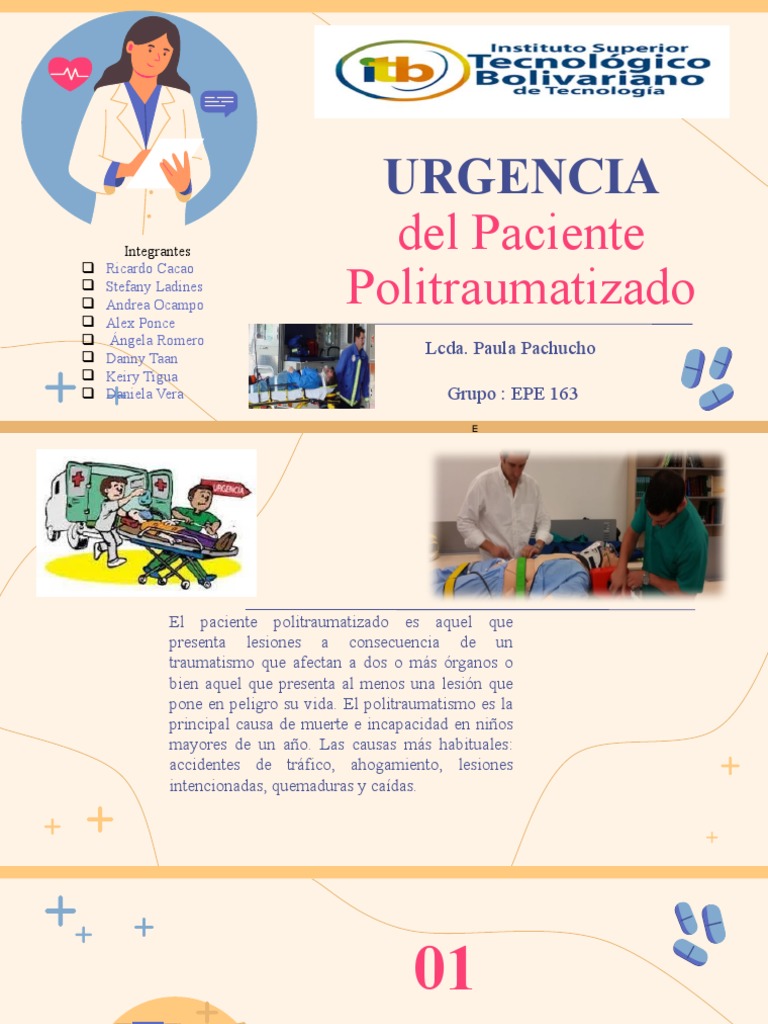Urgencia Del Paciente Politraumatizado (1) Keiry | PDF | Lesión ...