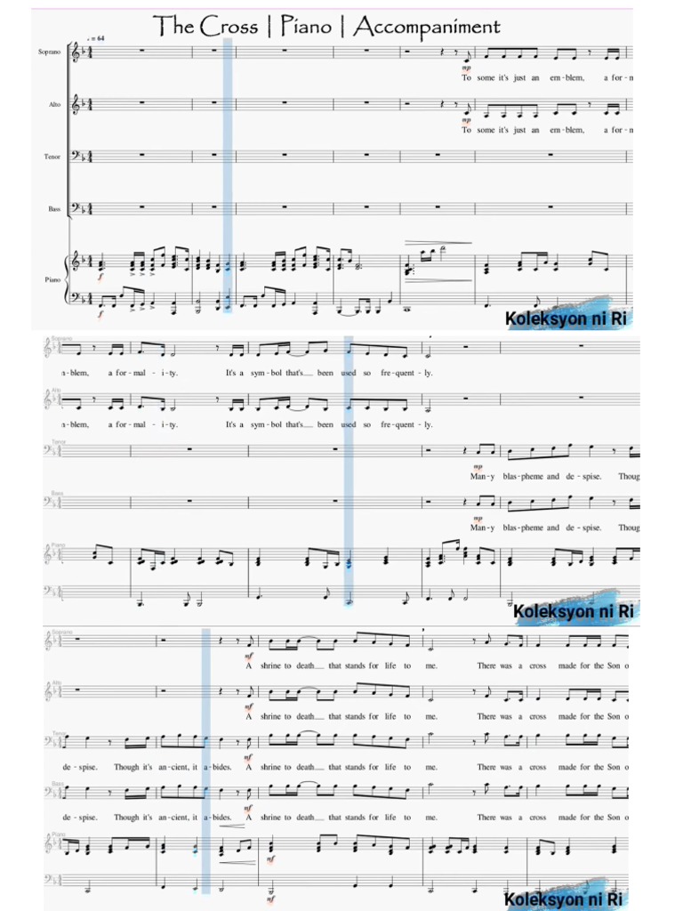 He Chose The Cross | PDF