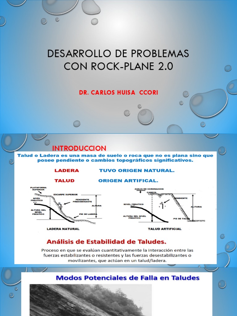 Desarrollo de Problemas Con RocK-plane (8) | PDF
