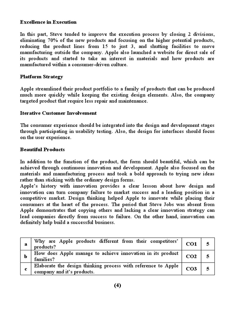 Design Thinking KMBN106 | PDF | Apple Inc. | Design Thinking