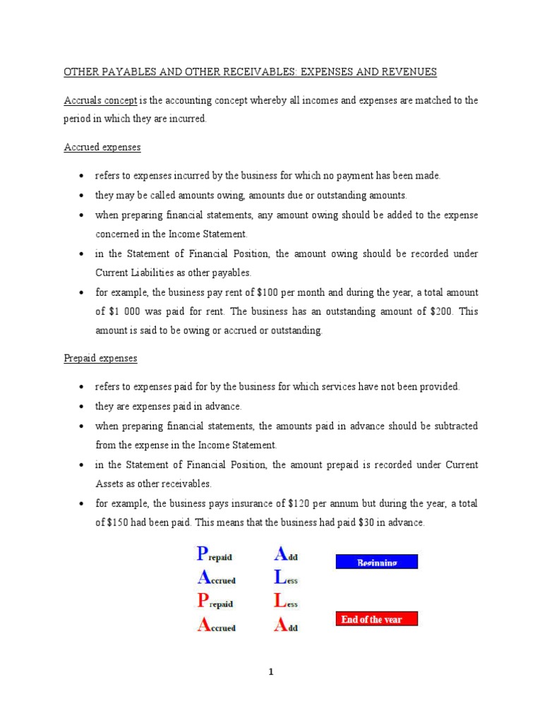 Accruals and Prepayments Form 3 | PDF | Expense | Balance Sheet