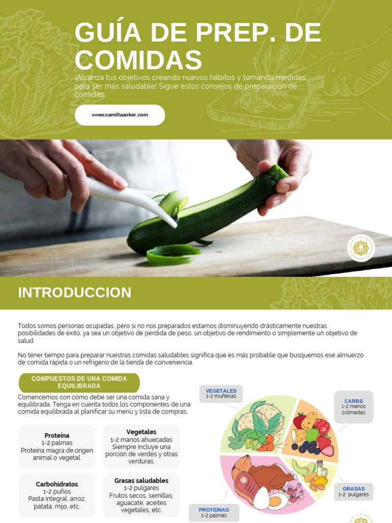 (PPT) Guía de Prep. de Comidas | PDF | Panes | Vegetales