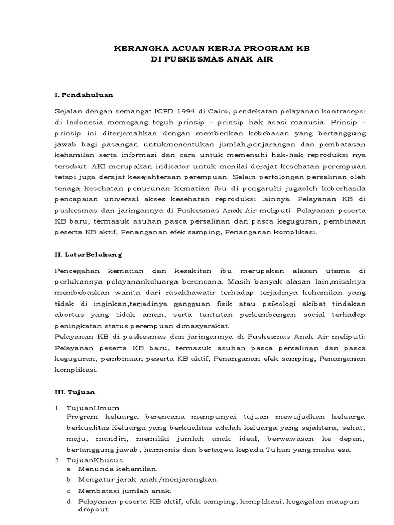 Kak Program KB | PDF