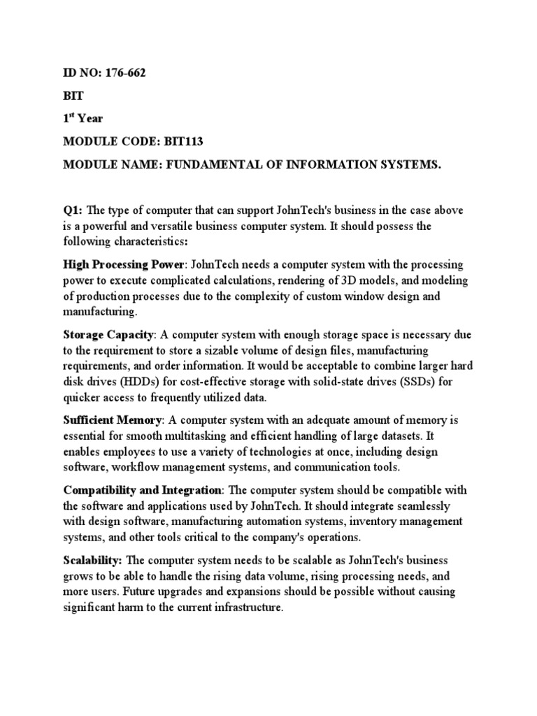 Exam Fundamental of System | PDF | Computer Data Storage | Hard Disk Drive