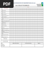 Genset Operation Log Sheet | PDF