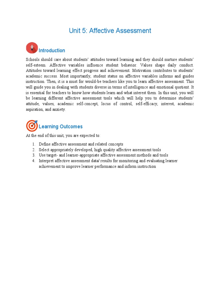 Unit 5 | PDF | Attitude (Psychology) | Affect (Psychology)