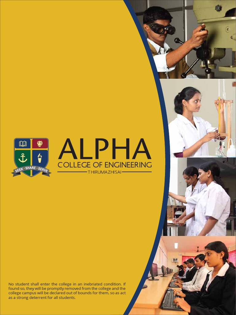 Alpha Engg College Prospectus - 18 | PDF | Biomedical Engineering | Cisco Certifications