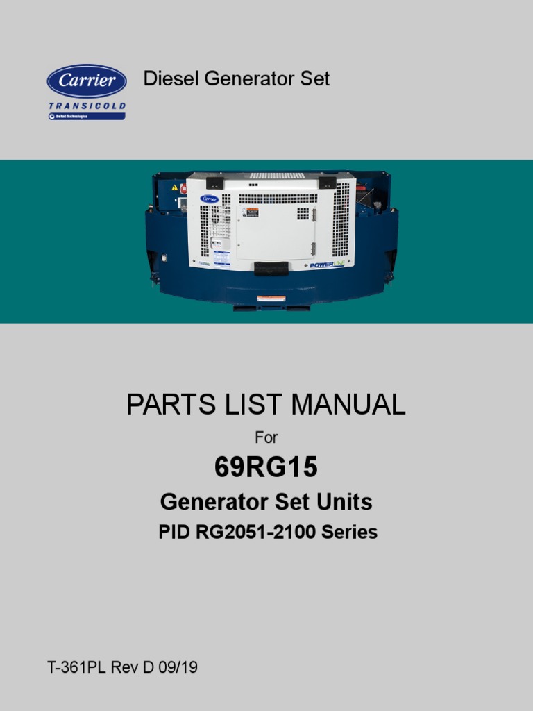 Carrier Parts Diagram | PDF | Screw | Washer (Hardware)