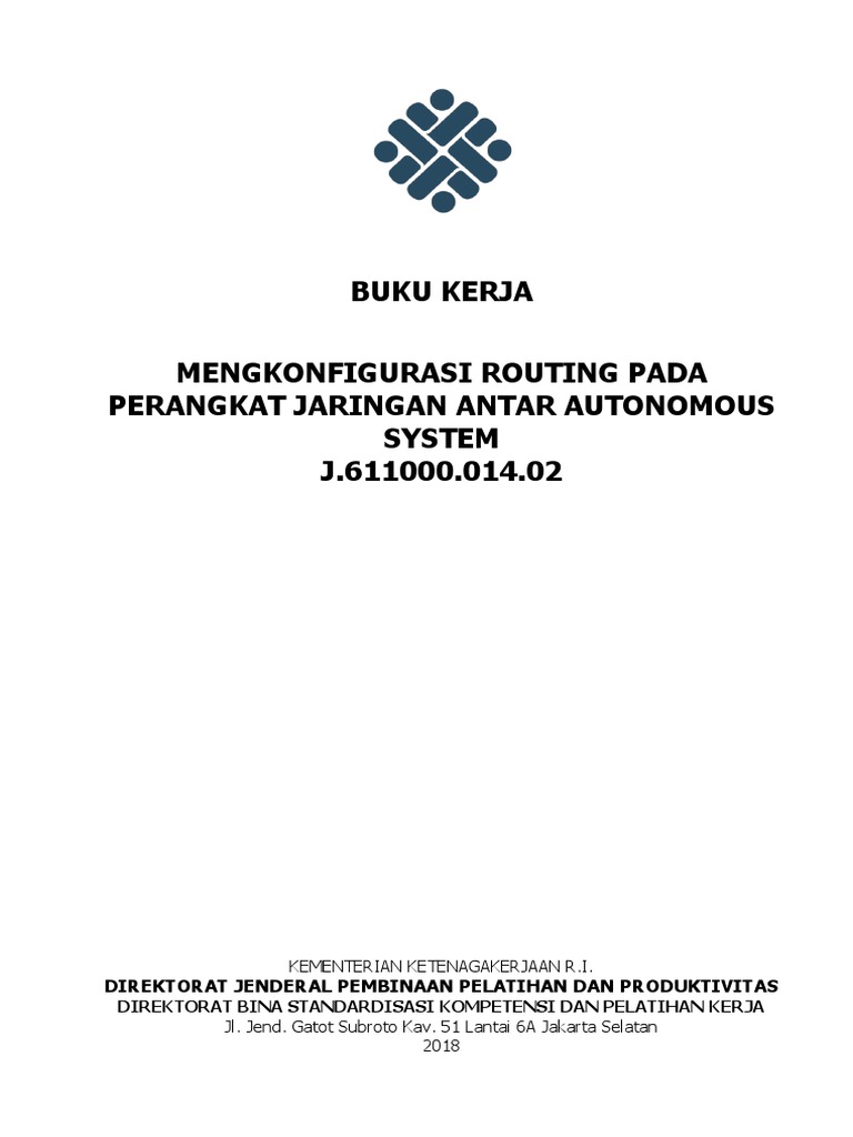 3-Buku Kerja - Antar As Routing | PDF