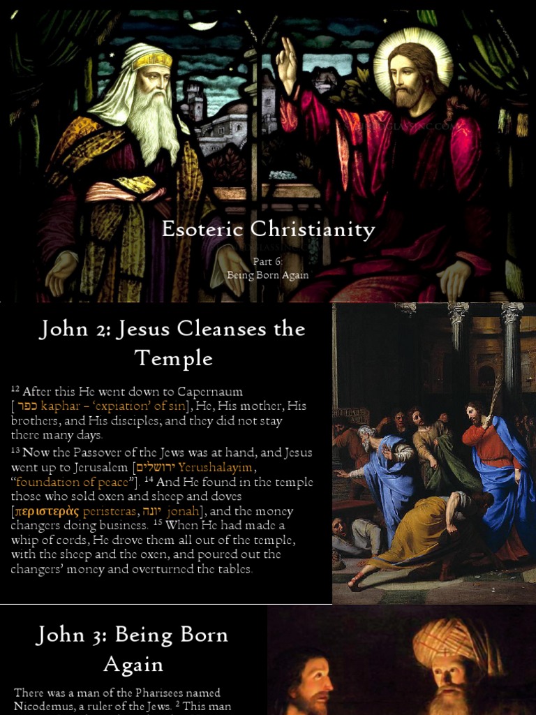 Esoteric Christianity 06 Being Born Again Pdf Serpents In The Bible