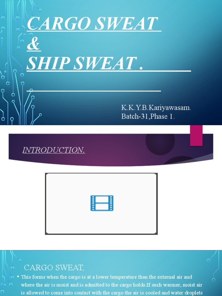 Cargo Sweat | PDF | Technology & Engineering