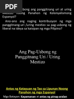 Pag-Usbong NG Gitnang Uri | PDF