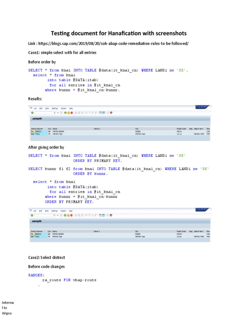 Testing Document For Hanafication With Screenshots | PDF | Information ...