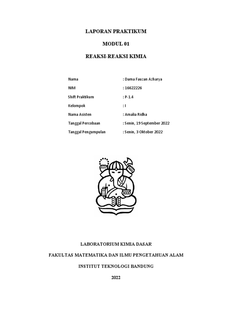 Laprak Kidas Modul 1 16622226 - Dama | PDF