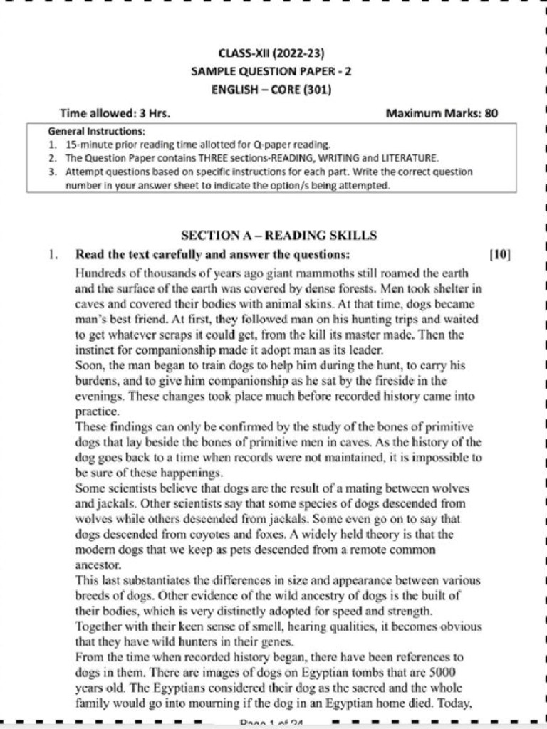 English Sample 1 | PDF