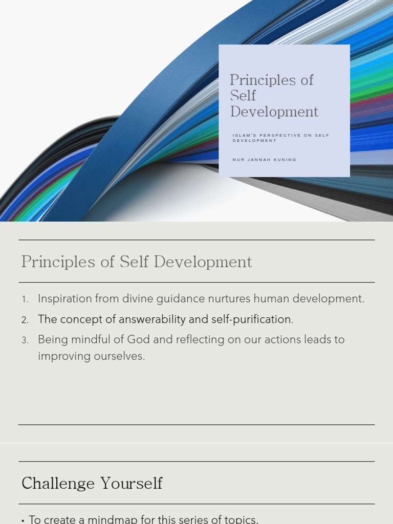 Principles of Self Development | PDF | Developmental Psychology | Mind