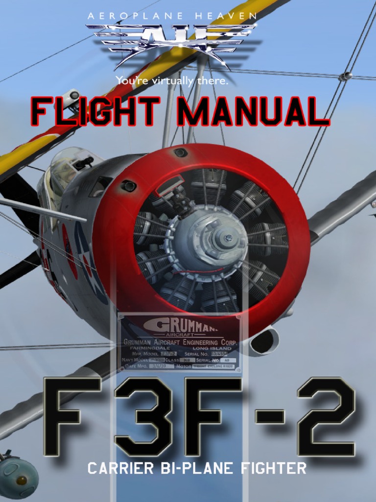 F3F Manual | PDF | Carburetor | Fighter Aircraft