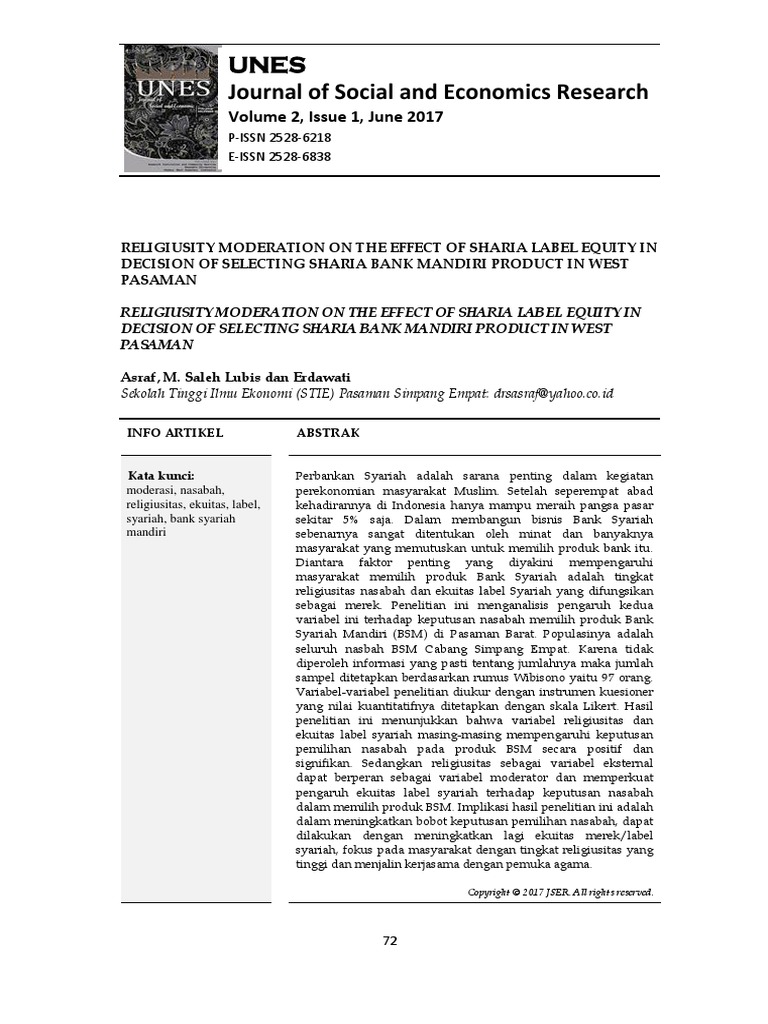 Asraf, 2017 | PDF | Bisnis