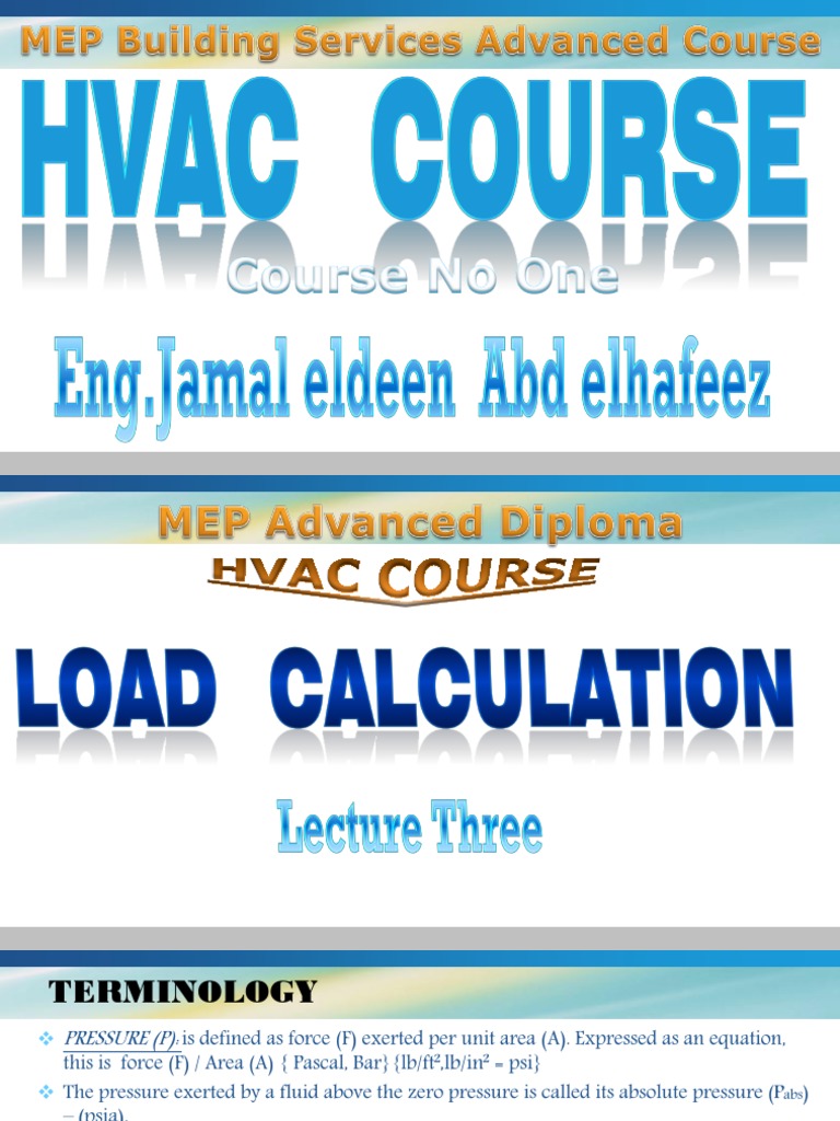 Mep Hvac 3 | PDF | Air Conditioning | Transport Phenomena