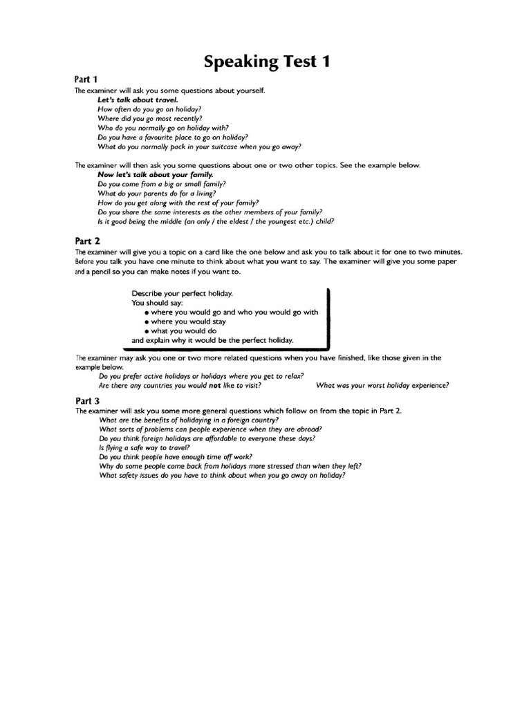 10-IELTS-SPEAKING-TESTS | PDF