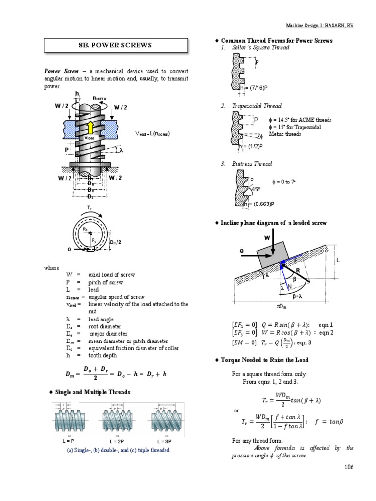Mod 2 | PDF | Screw | Tools
