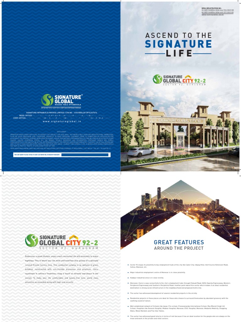 SG City 92 Multipager A4 Phase-2 | PDF | Wall | Tile