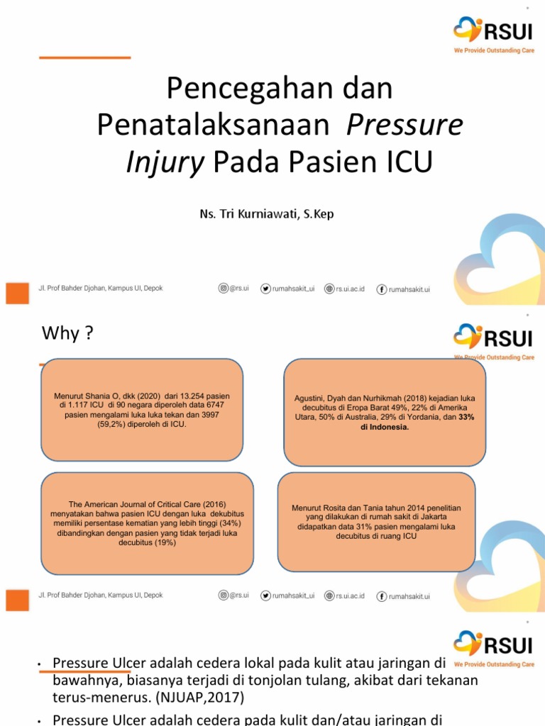 Pencegahan Dan Penatalaksanaan Pressure Injury | PDF