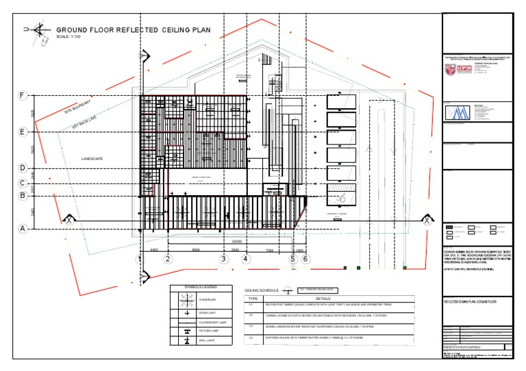 Reflected Ceiling Plan G | PDF | Structural Engineering | Building ...