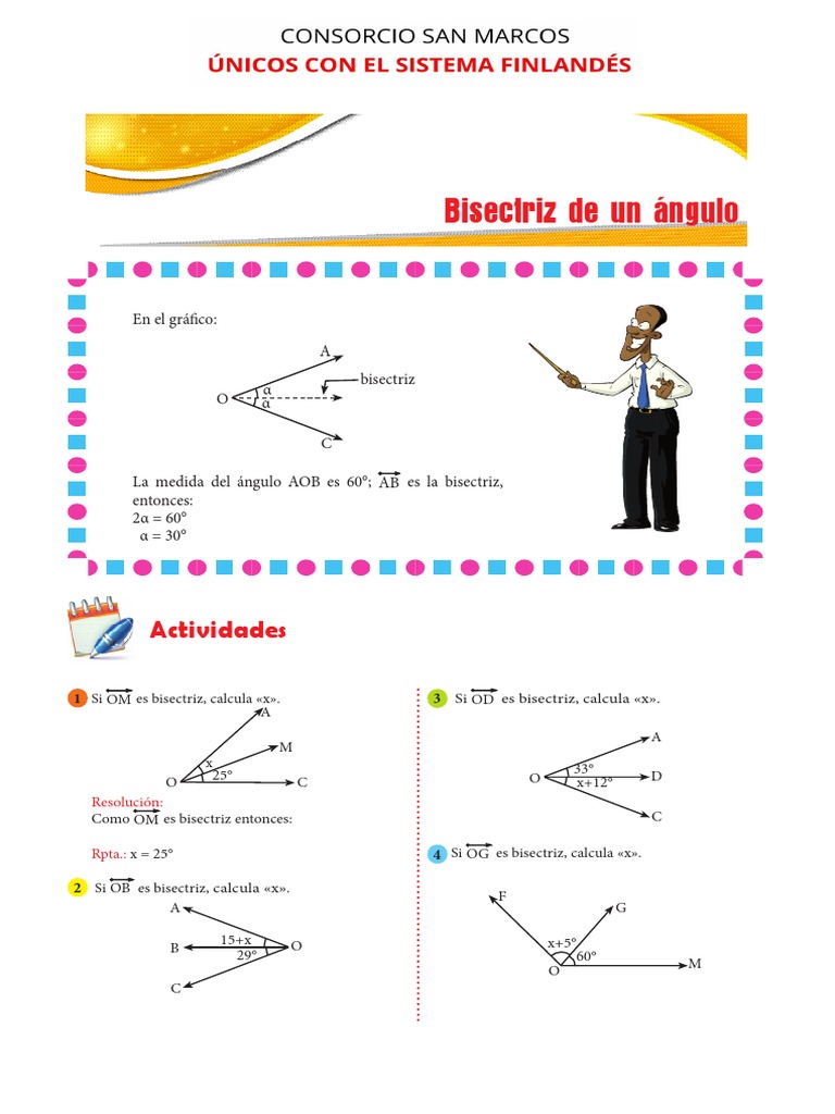 Bisectriz de Un Angulo | PDF