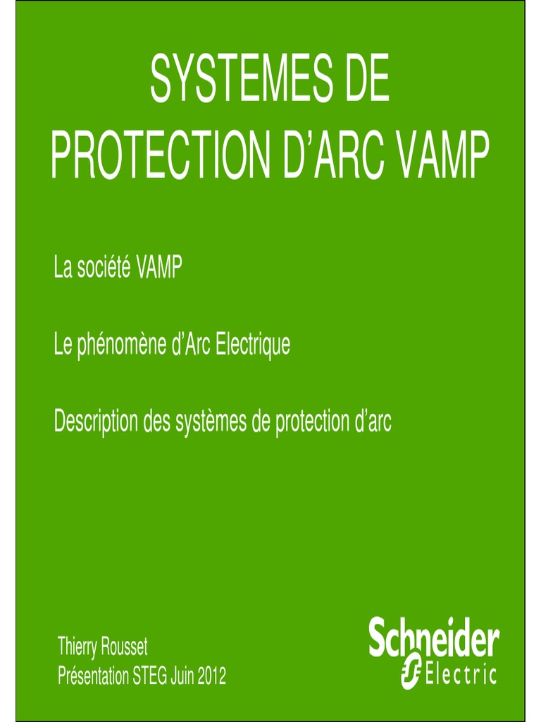 Protection d'Arc VAMP : Systèmes et Solutions | PDF | Électricité | Brûlure