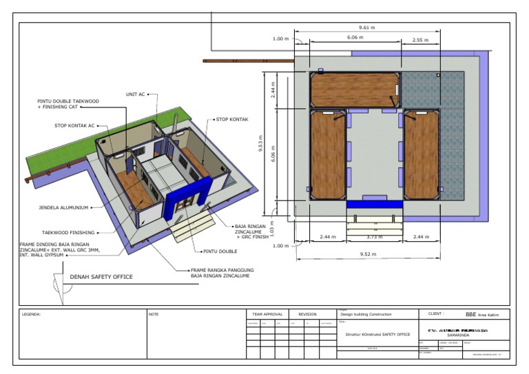 Denah (Safety Office) | PDF