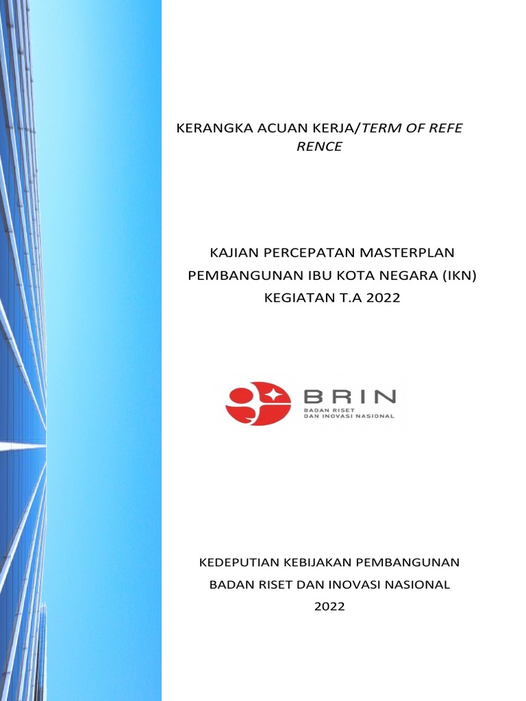 Kajian Masterplan IKN 2022 | PDF