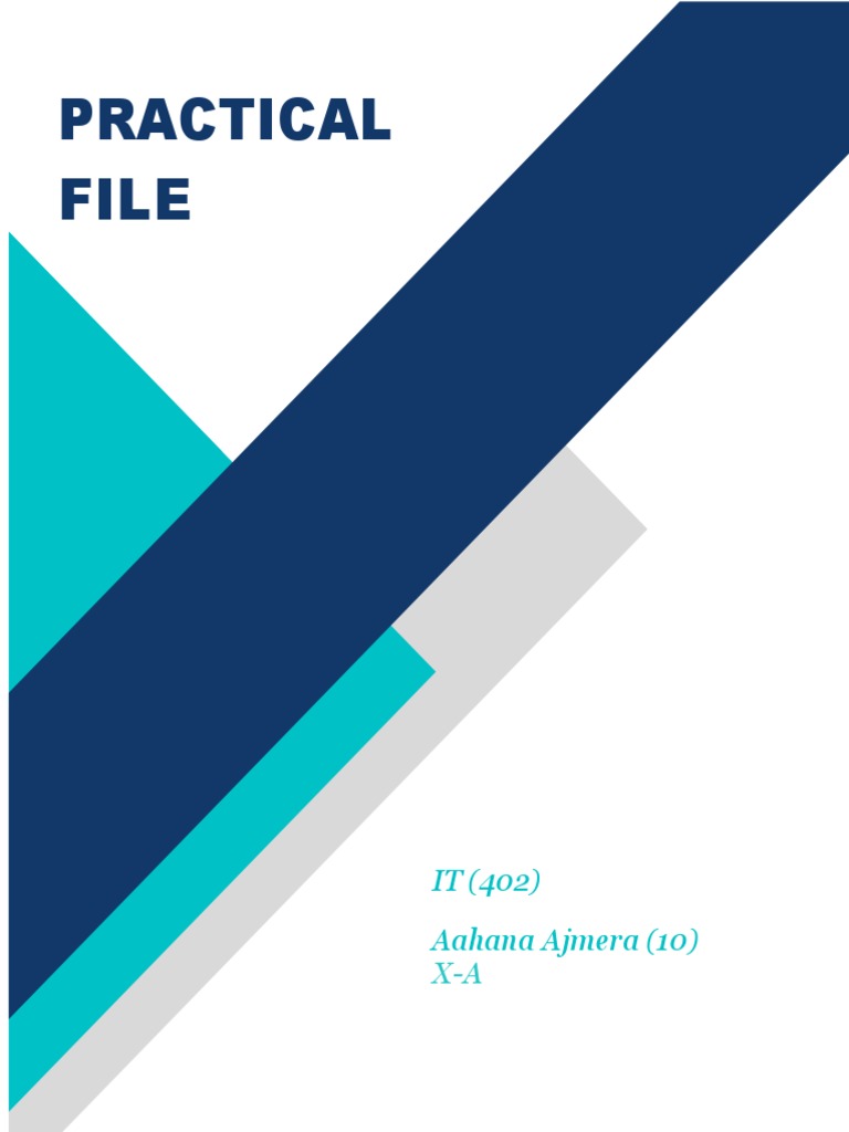 It Practical File (RDBMS) | PDF It Practical File (RDBMS) | PDF
