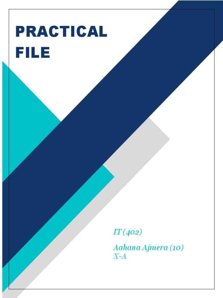 It Practical File (Rdbms) | PDF