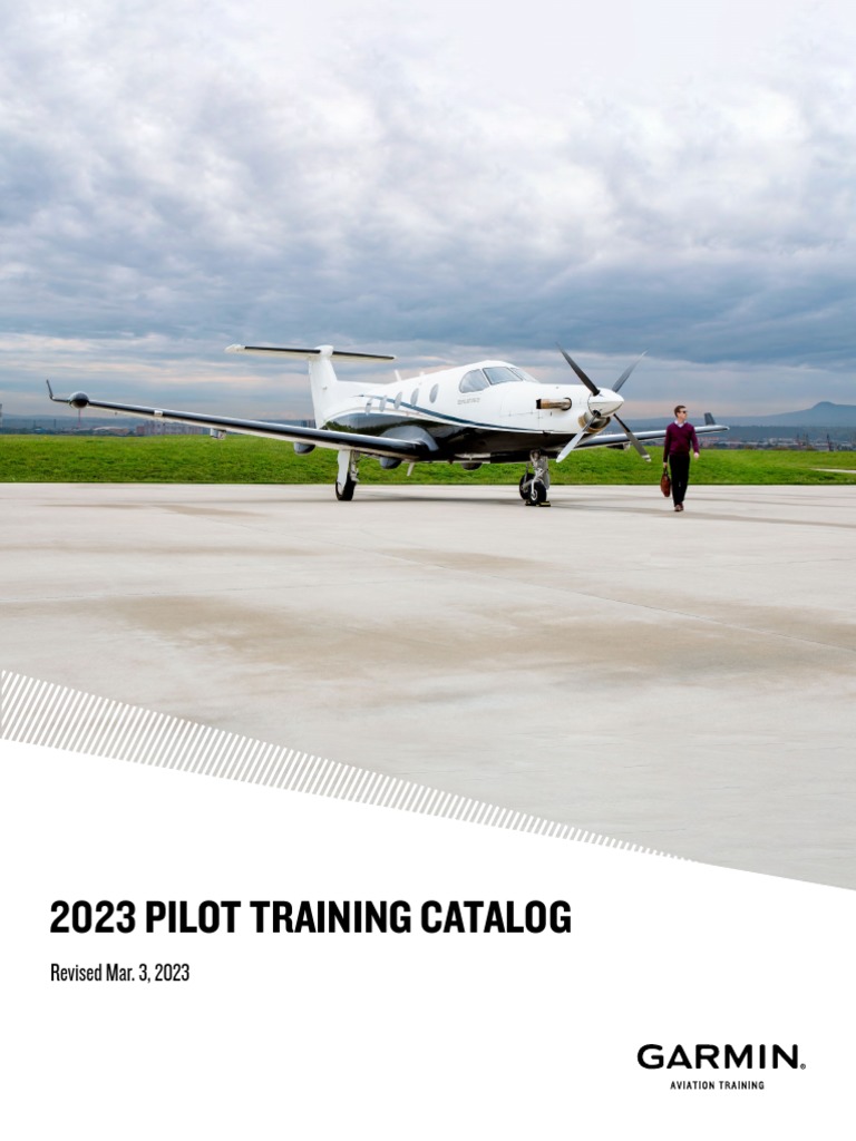 Garmin Aviation Training Catalog | PDF | Educational Technology | Aviation