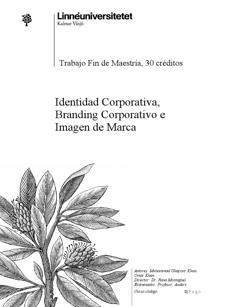Identidad Corporativa y Branding Corporativo Esp | PDF | Marca ...